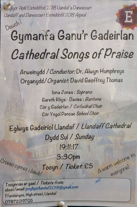 Cymanfa Ganu’r Gadeirlan – LlandafPost.co.uk